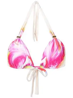 LENNY NIEMEYER Abstract-print Bikini Set - Multicolour