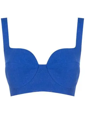 LENNY NIEMEYER V-neck Cropped Top