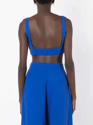 LENNY NIEMEYER V-neck Cropped Top