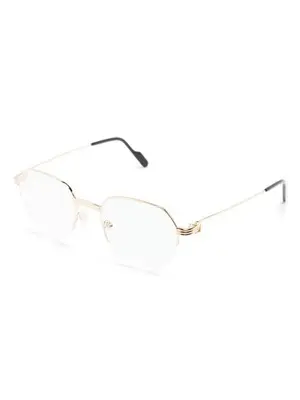 Cartier Round Half-rim Glasses