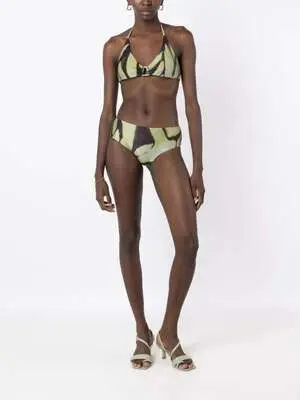 LENNY NIEMEYER Abstract Triangle Bikini Top