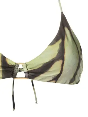 LENNY NIEMEYER Abstract Triangle Bikini Top