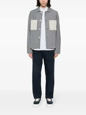 PRIVATE STOCK LABS The Musashi Striped Shirt Jacket