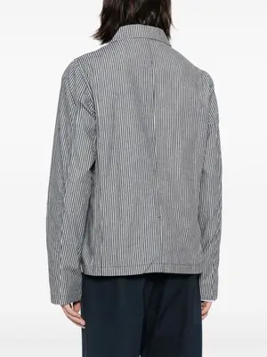 PRIVATE STOCK LABS The Musashi Striped Shirt Jacket