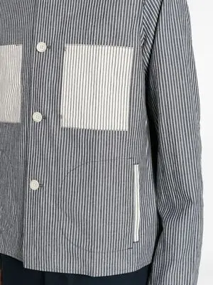 PRIVATE STOCK LABS The Musashi Striped Shirt Jacket