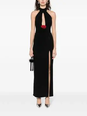 Magda Butrym Floral Appliqué Skirt