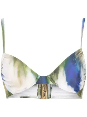LENNY NIEMEYER Herta Abstract-print Bikini Top - Multicolour