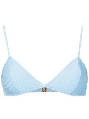 LENNY NIEMEYER Ribbed Triangle Bikini Top