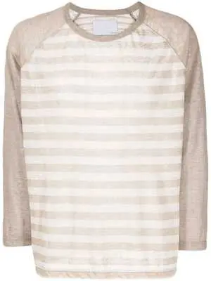 PRIVATE STOCK LABS Striped Linen Jumper