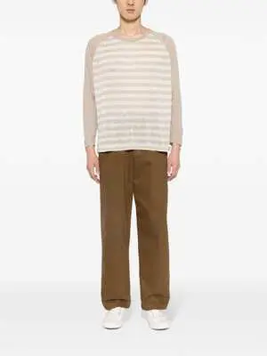PRIVATE STOCK LABS Striped Linen Jumper