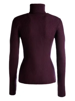 Bally Roll-neck Ribbed-knit Jumper