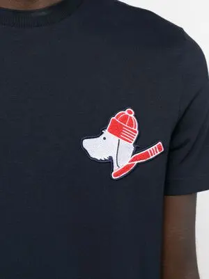 Thom Browne Hector-patch Short-sleeve T-shirt