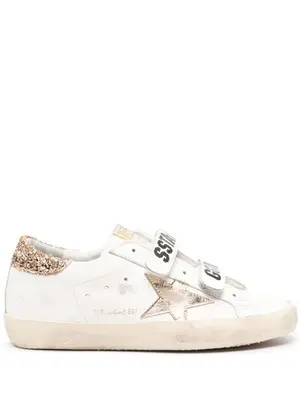 GOLDEN GOOSE Old School Leather Sneakers - White