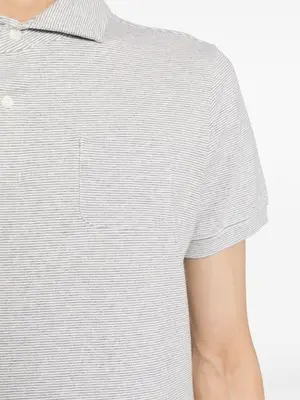 PRIVATE STOCK LABS The Leopold Striped Polo Shirt