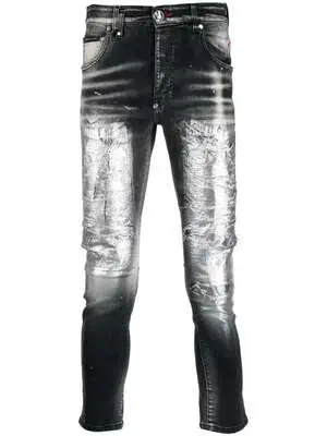 Philipp Plein Mid-rise Skinny Jeans