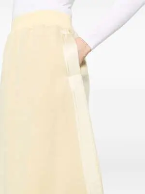JIL SANDER Virgin Wool-blend Midi Skirt