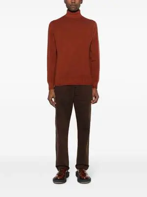 DELL'OGLIO Roll-neck Long-sleeve Jumper