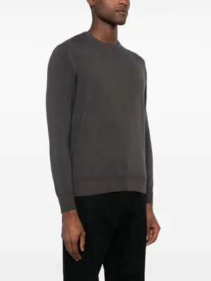 DELL'OGLIO Crew-neck Merino-wool Jumper