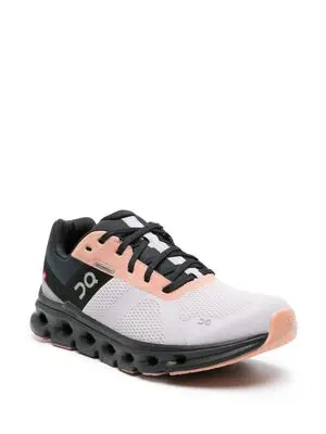 On Cloudrunner Waterproof Running Sneakers - Black