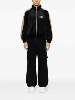 Rhude Sky Lounge Velvet Track Jacket