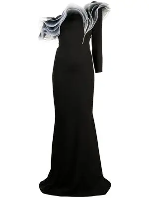 Ana Radu Long Sleeve Evening Dresses