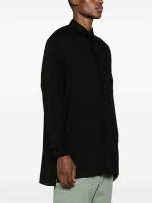 Yohji Yamamoto Drop-shoulder Classic-collar Shirt
