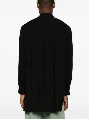 Yohji Yamamoto Drop-shoulder Classic-collar Shirt