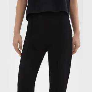 Theory Cropped Flare Pant - Black