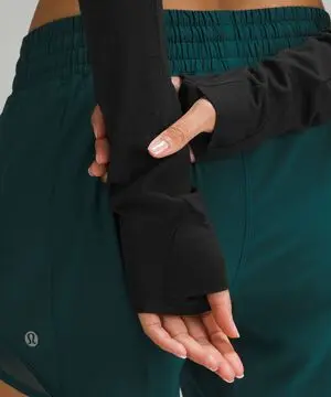Lululemon Swiftly Tech Cropped Long-sleeve Shirt 2.0 - Black/black