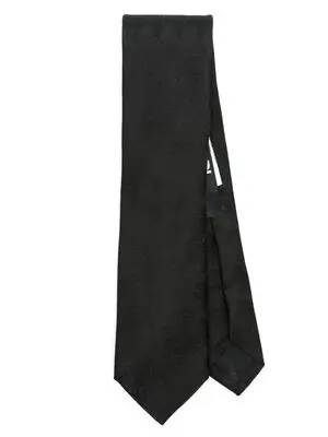 Karl Lagerfeld Ikonik Karl Logo-jacquard Silk Tie