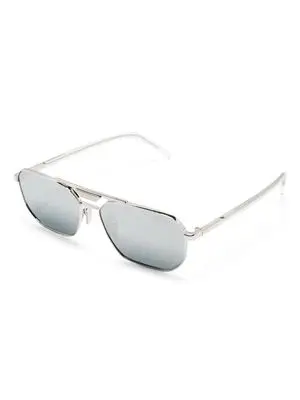 Prada Pilot-frame Double-bridge Sunglasses