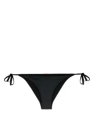 DIESEL® Logo-print Bikini Briefs - Black