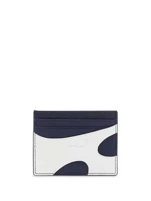 FERRAGAMO Cut-out Leather Cardholder - White