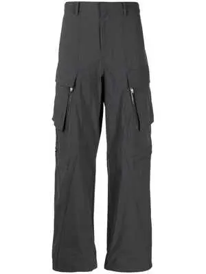 JUUN.J Mid-rise Wide-leg Cargo Trousers