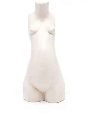 Anissa Kermiche Tit For Tat Ceramic Candle Holder - Neutrals