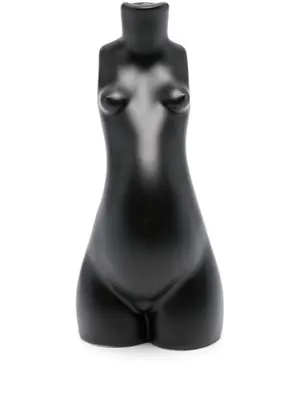Anissa Kermiche Tit For Tat Ceramic Candle Holder - Black