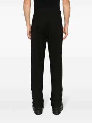 POST ARCHIVE FACTION High-waist Tapered Trousers - Black