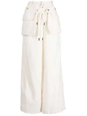 Masnada Wide Leg Bottoms For Women