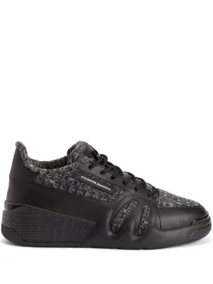 GIUSEPPE ZANOTTI Talon Mid-top Sneakers - Black