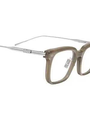 GENTLE MONSTER Zin Brc9 Square Frame Glasses - Green | Editorialist