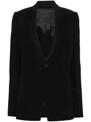 Rick Owens Narrow-lapels Single-breasted Blazer