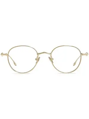 GENTLE MONSTER Ep 031 Round-frame Glasses - Gold