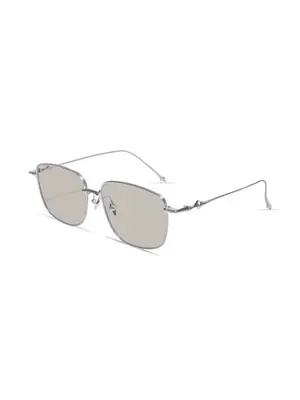 GENTLE MONSTER Academya Square-frame Glasses - Silver