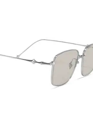 GENTLE MONSTER Academya Square-frame Glasses - Silver