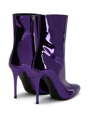 GIUSEPPE ZANOTTI 105mm Brytta Boots - Purple
