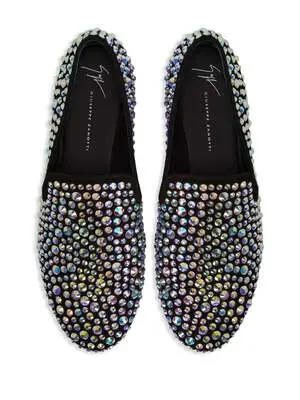 GIUSEPPE ZANOTTI Marvin Caleido Loafers - Black