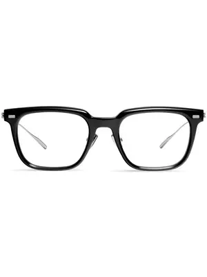 GENTLE MONSTER：Zin BRC9 Gentle Monster Zin Brc9 square-frame Glasses | Green | FARFETCH