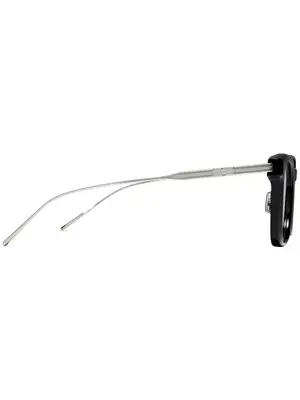 Gentle Monster Zin 01 Square-Frame Glasses - Black | Editorialist