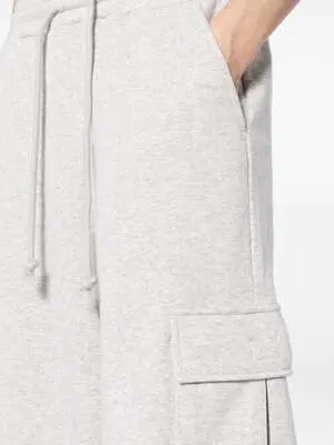 FIVE CM Logo-patch Cotton-blend Track Pants - Grey