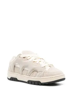 SANTHA Lace-up Sneakers - Neutrals